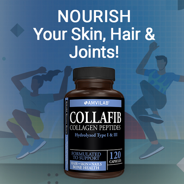 Collafib | Skin, Joint & Hair Health Support- Amvilab