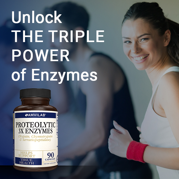 Trypsin Chempotrypsin Serrapeptase | Inflammation & Recovery