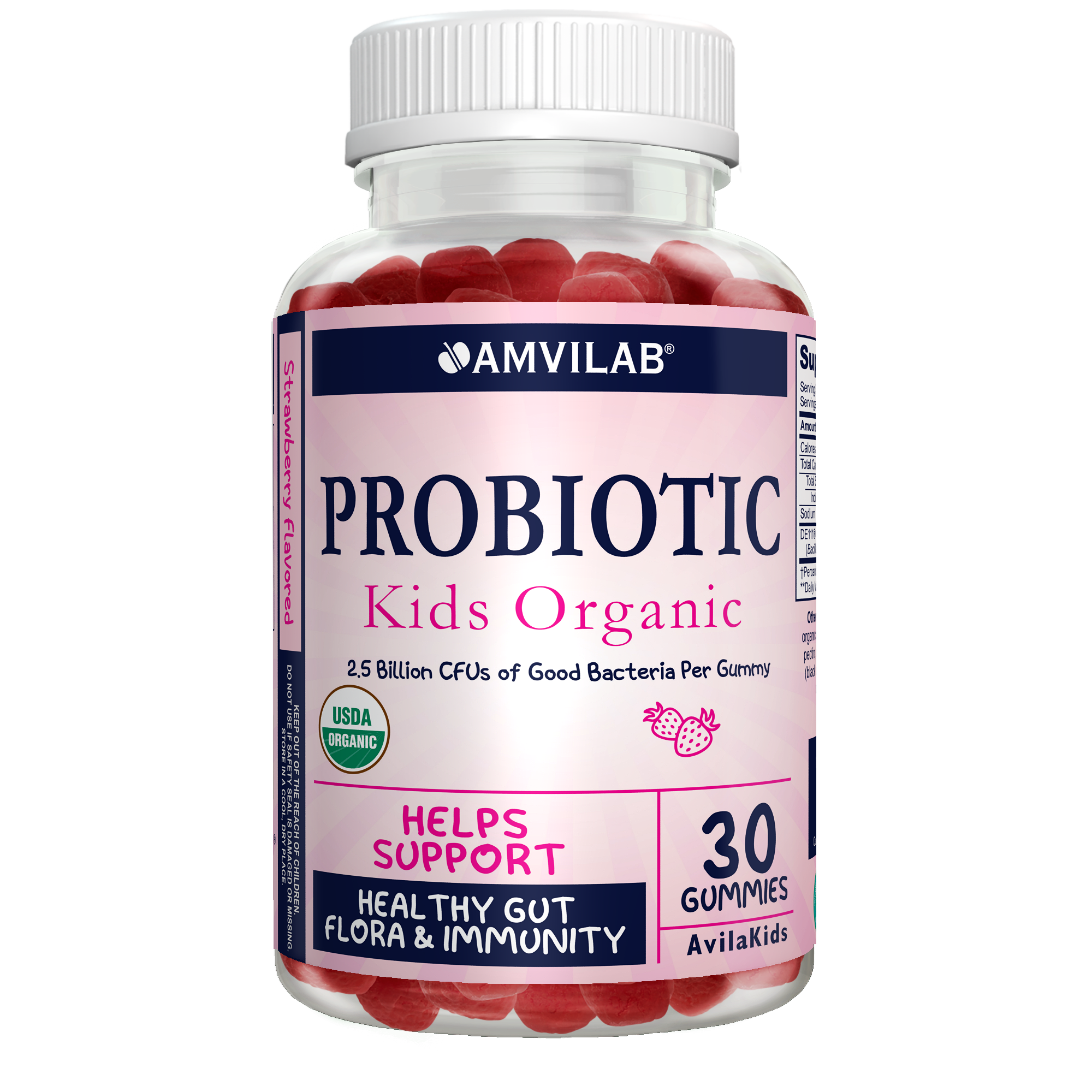 Probiotic Kids | Gut & Immune Health Support- Amvilab